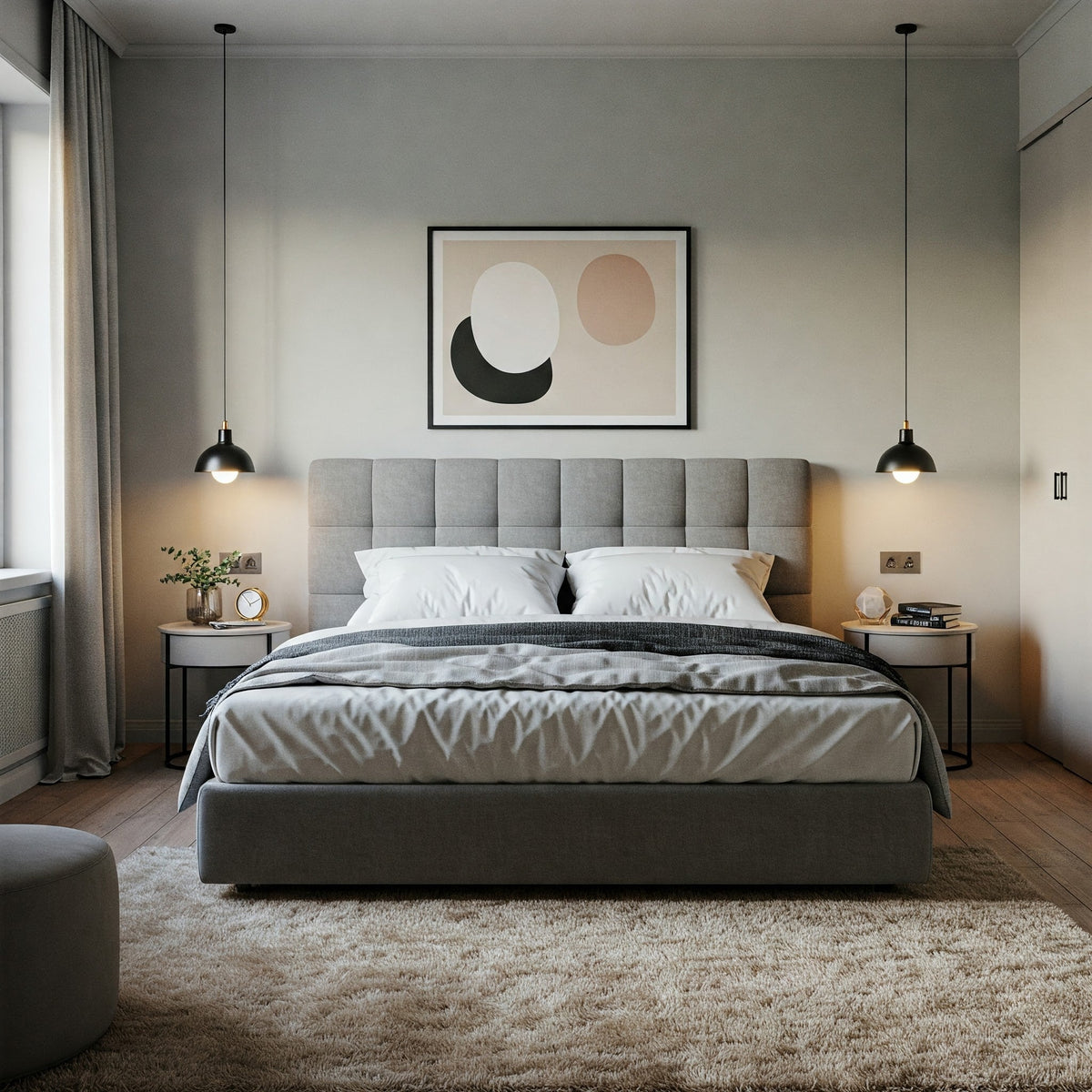 Double Bed Guide: Typical Size and Measurements — Novena Furniture ...
