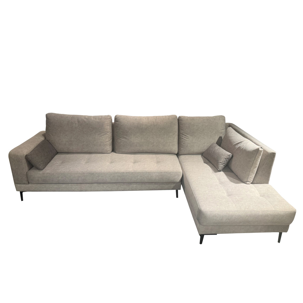 Austin L-Shaped Sofa, Fabric — Novena Furniture Singapore