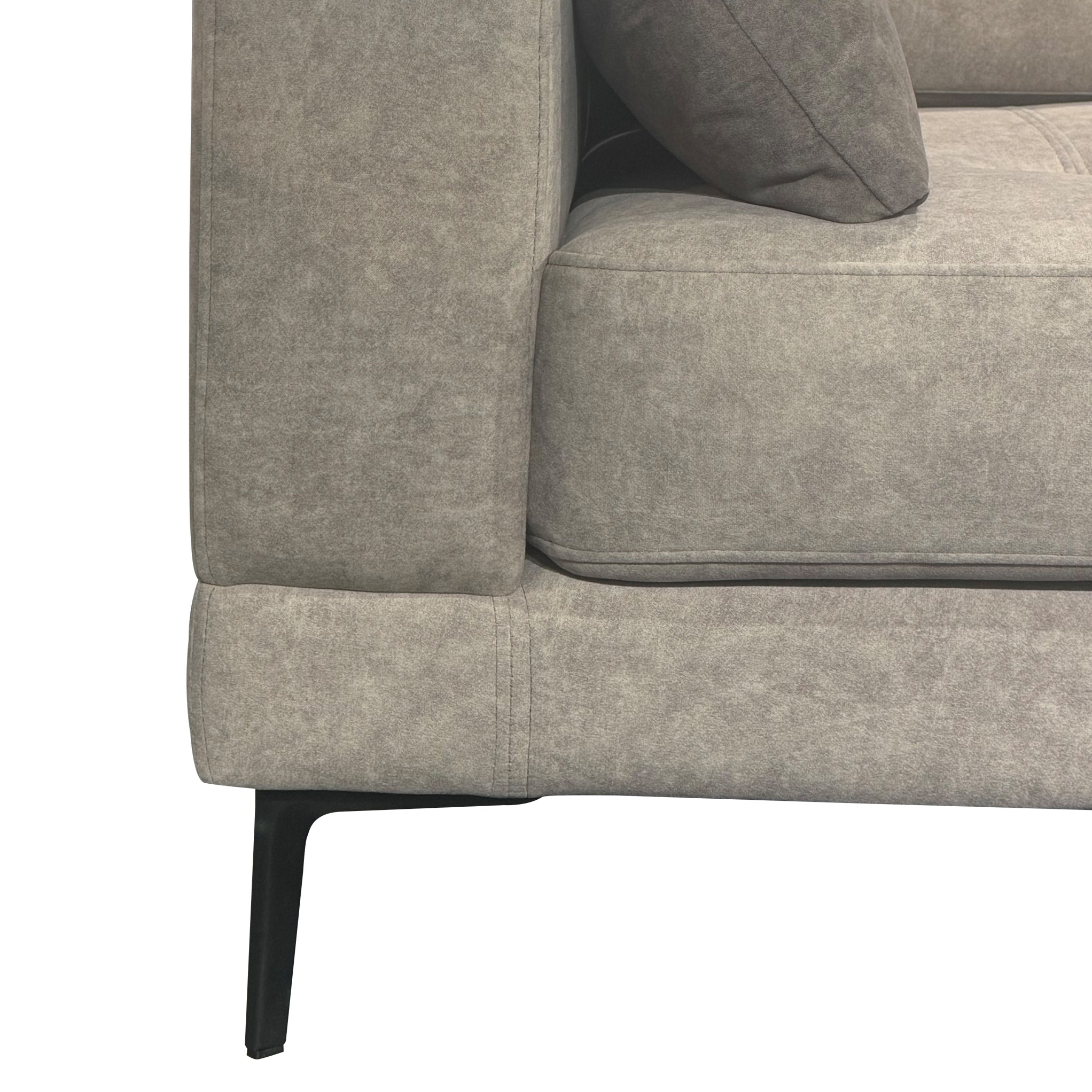 Austin L-Shaped Sofa, Fabric — Novena Furniture Singapore
