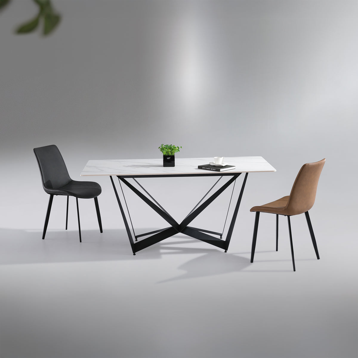Sintered Stone Dining Table, ND602 — Novena Furniture Singapore