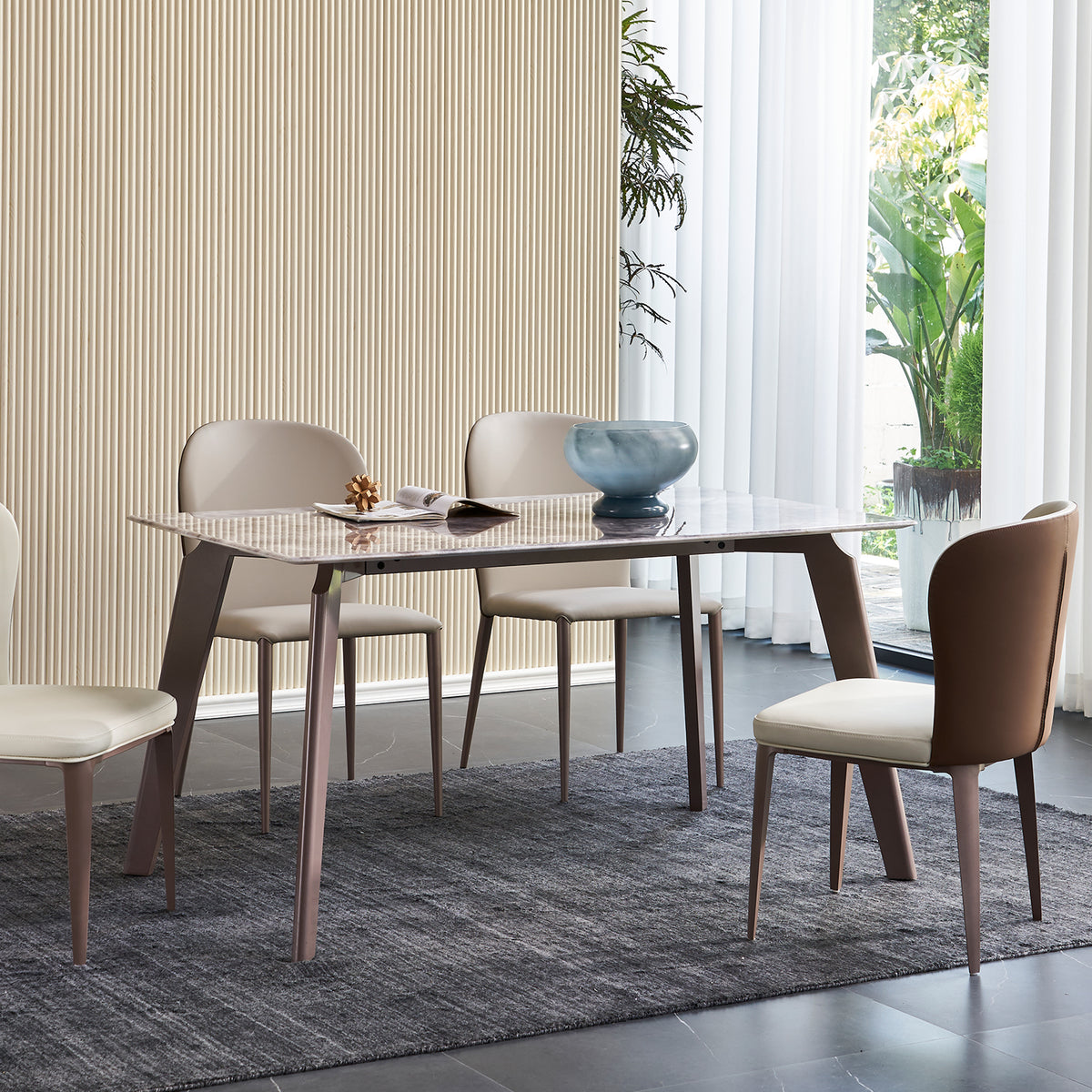 Sintered Stone Dining Table, ND6112 — Novena Furniture Singapore