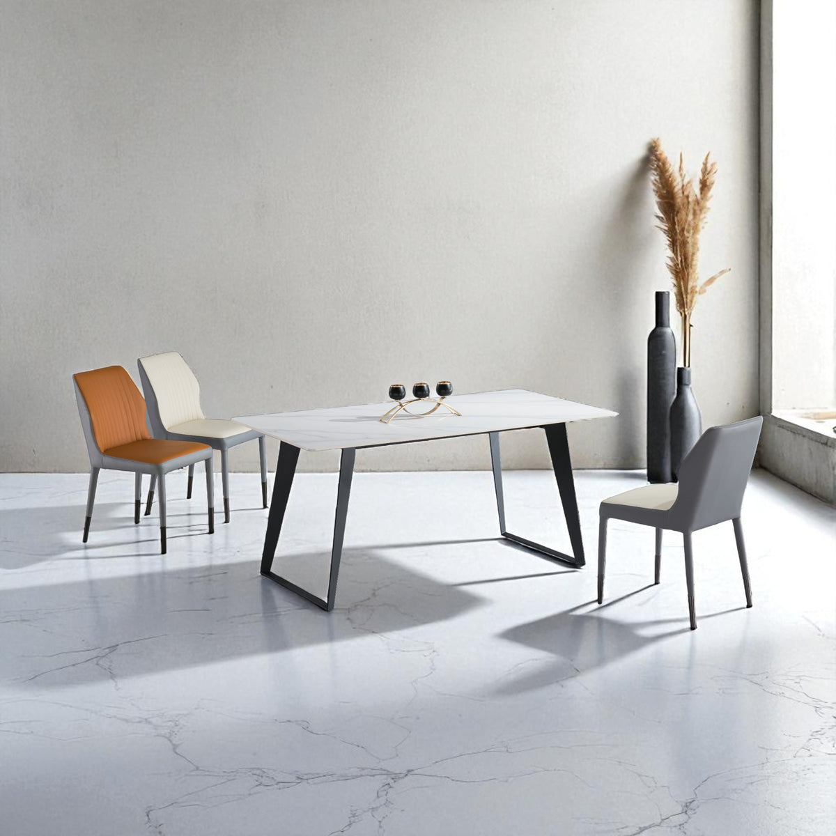 Sintered Stone Dining Table, ND618 — Novena Furniture Singapore