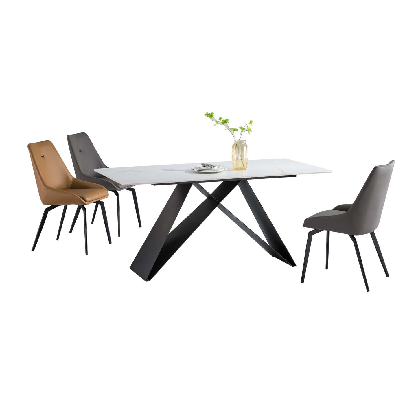 Sintered Stone Dining Table, ND621 — Novena Furniture Singapore