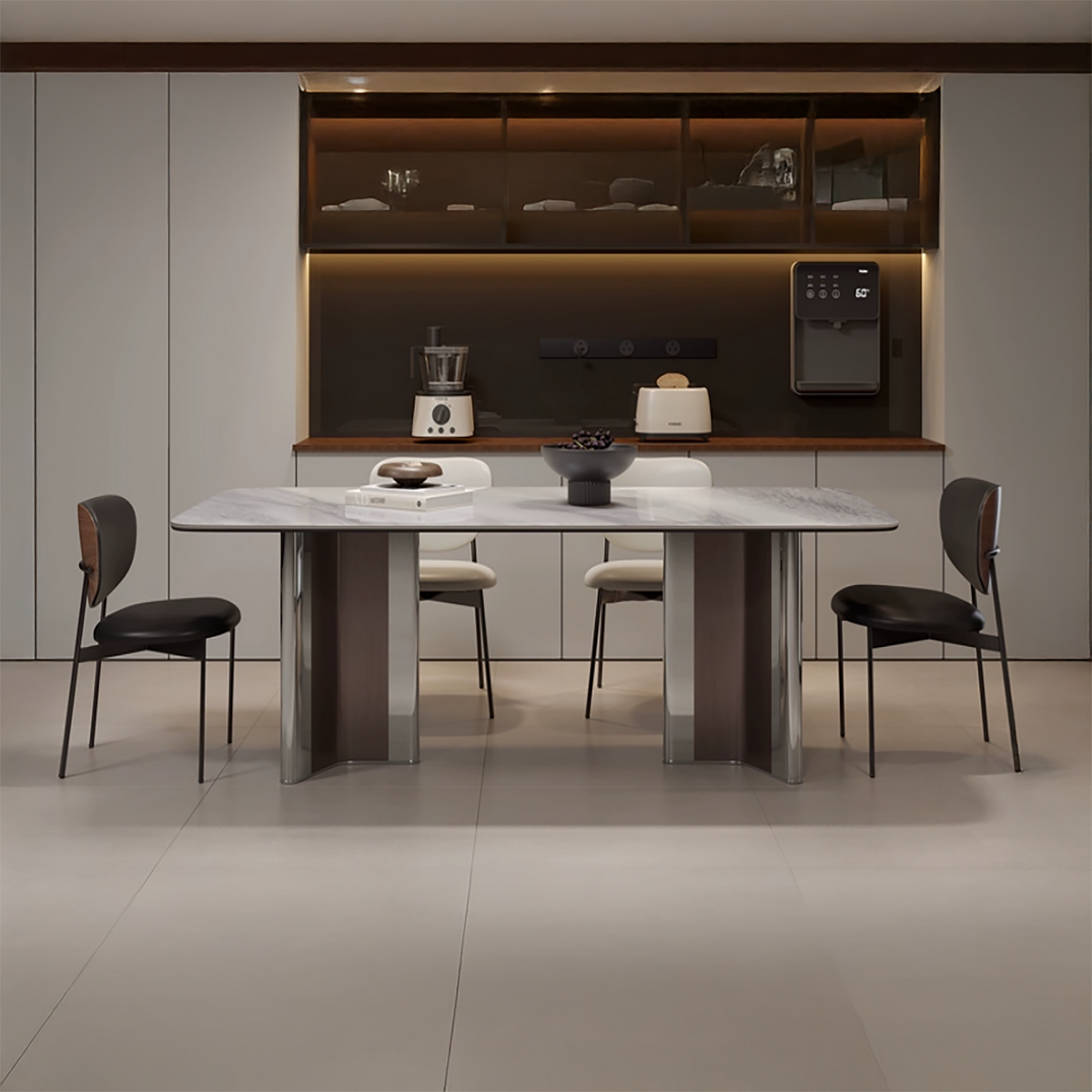 Sintered Stone Dining Table, ND6324 — Novena Furniture Singapore