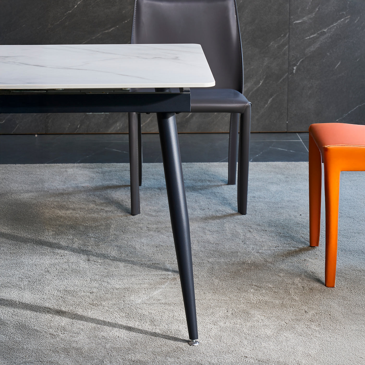 Sintered Stone Functional Dining Table, ND653 — Novena Furniture Singapore