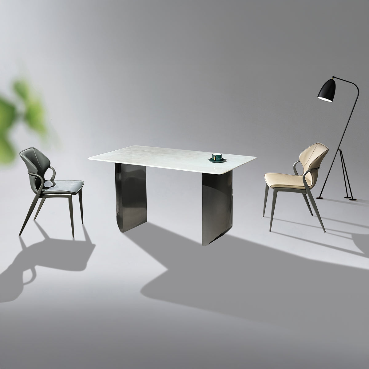 Sintered Stone Dining Table, ND680 — Novena Furniture Singapore
