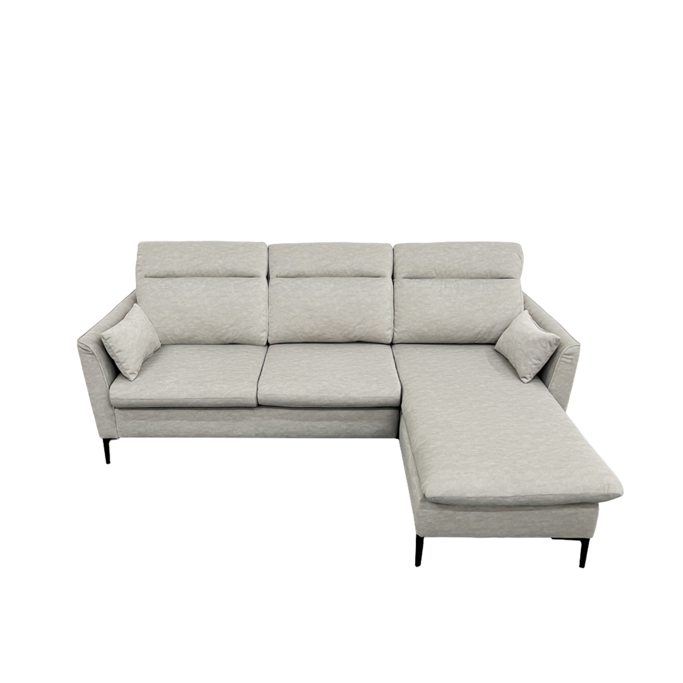 Reina L-Shaped Sofa, Fabric | Novena Furniture Singapore