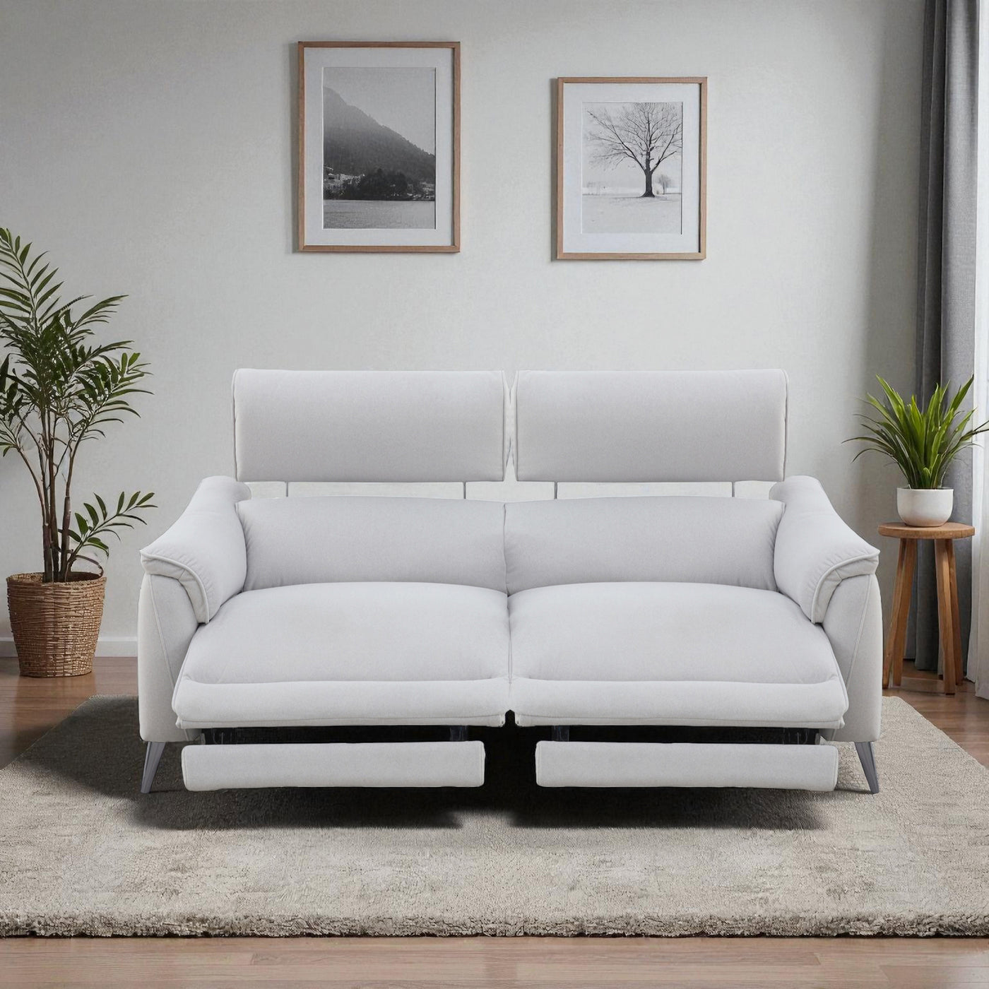 Xander 2.5 Seater Electric Recliner Sofa, Fabric — Novena Furniture ...