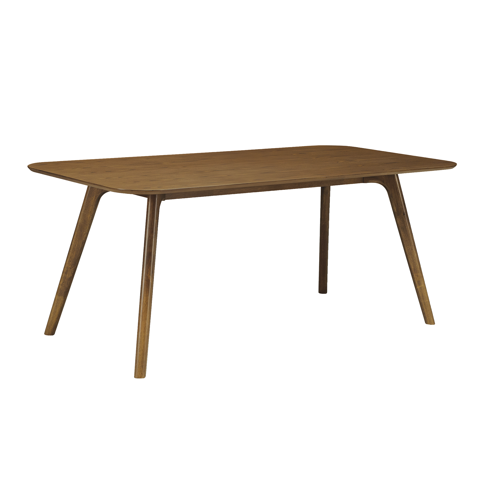 Ameri 1.8m Dining Table, Wood - Cocoa | Novena Furniture Singapore