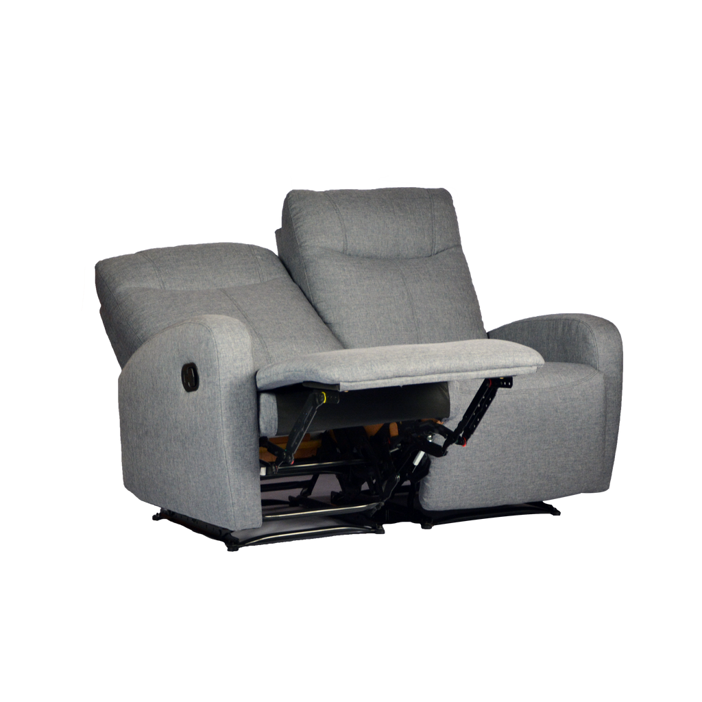 Hampton II 2 Seater Recliner, Fabric | Novena Furniture Singapore