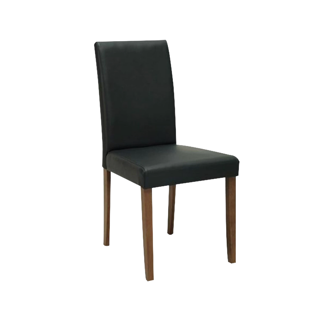 Lenore Dining Chair, Wood/vinyl - Cocoa/Espresso | Novena Furniture ...