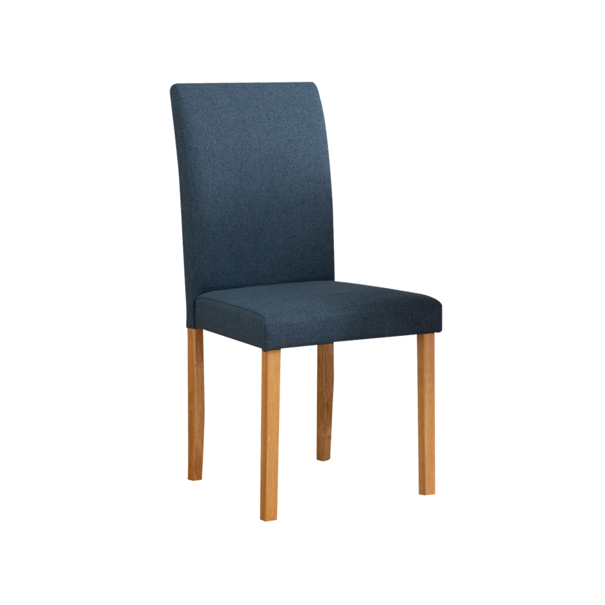Lenore Dining Chair, Wood/Fabric - Natural/Yale — Novena Furniture ...