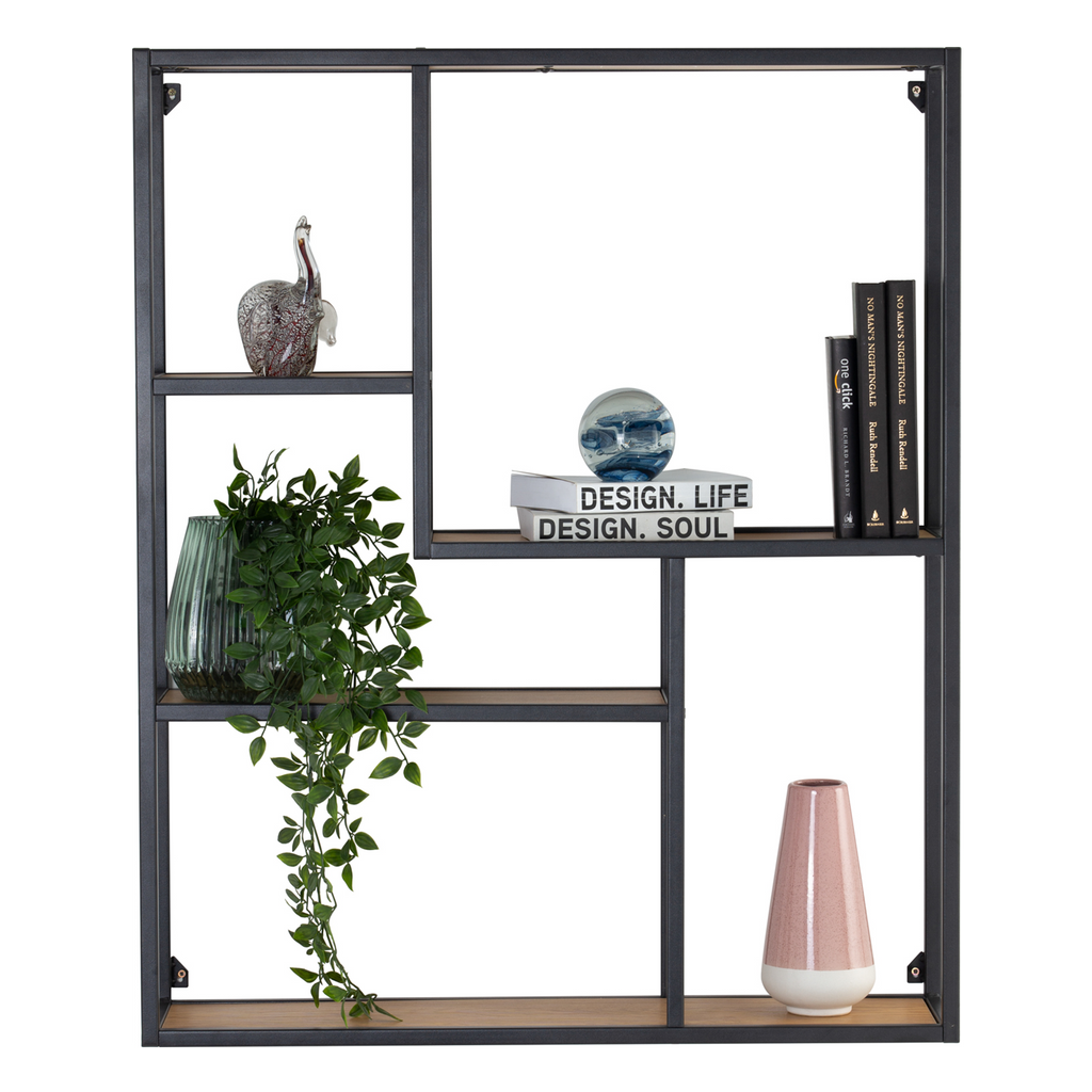 Pyra Bookcase 8, Metal | Novena Furniture Singapore