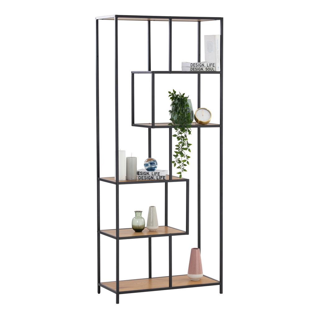 Pyra Bookcase, Metal | Novena Furniture Singapore