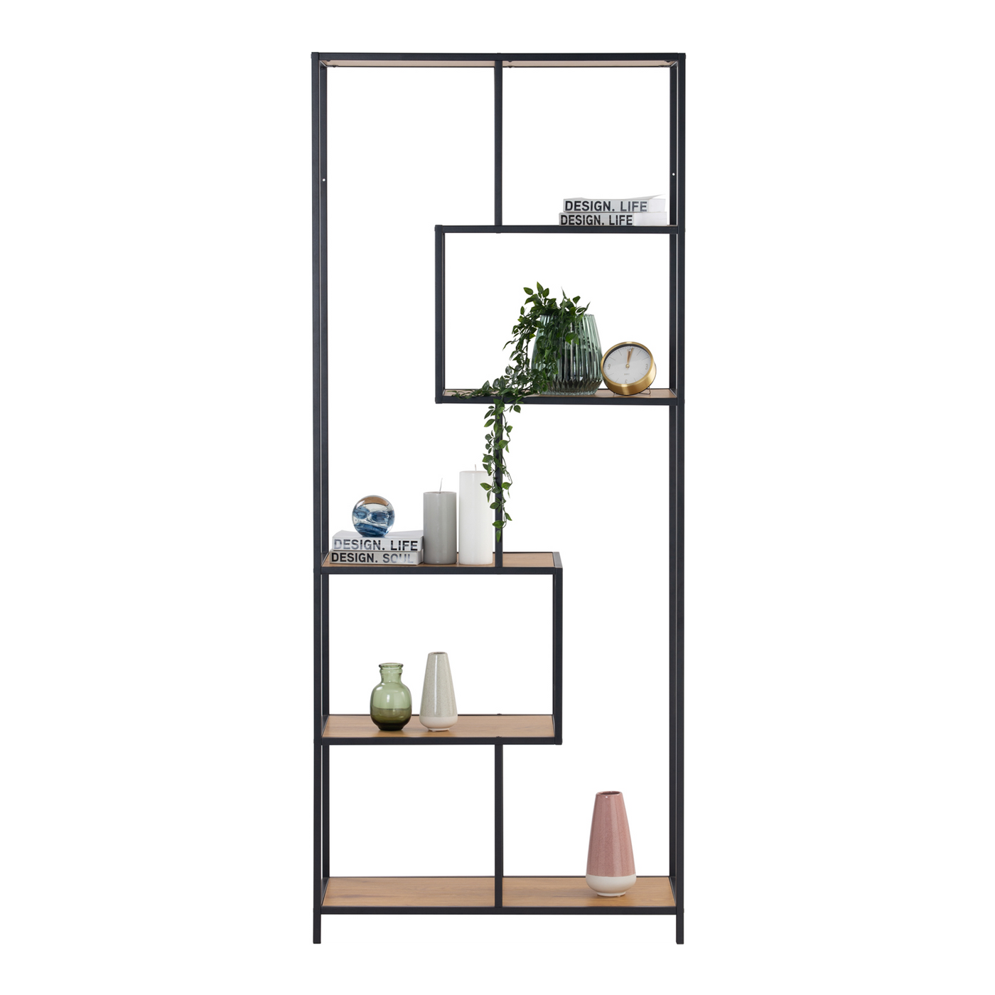 Pyra Bookcase, Metal — Novena Furniture Singapore